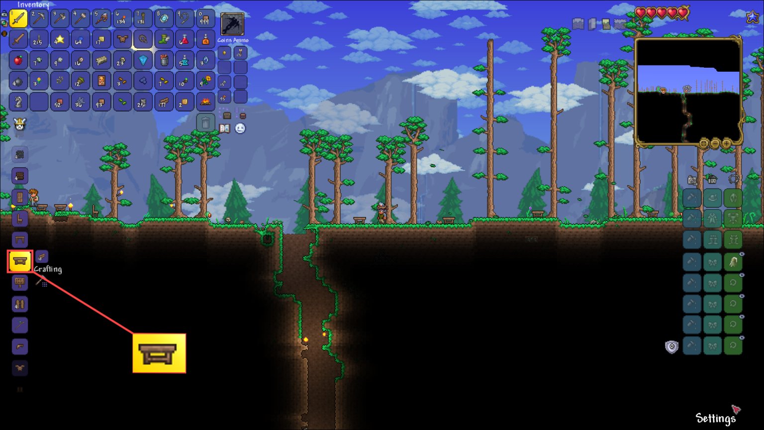 How To Set a Spawn Point in Terraria
