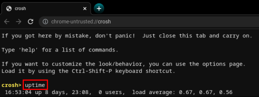 CROSH Commands - A Guide for Your Chromebook