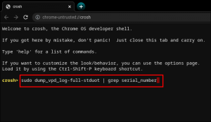 CROSH Commands - A Guide for Your Chromebook