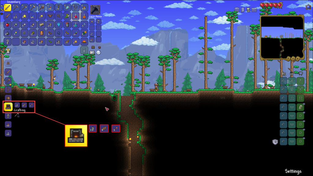 How To Set a Spawn Point in Terraria