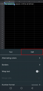 How To Make Text Fill a Cell in Google Sheets