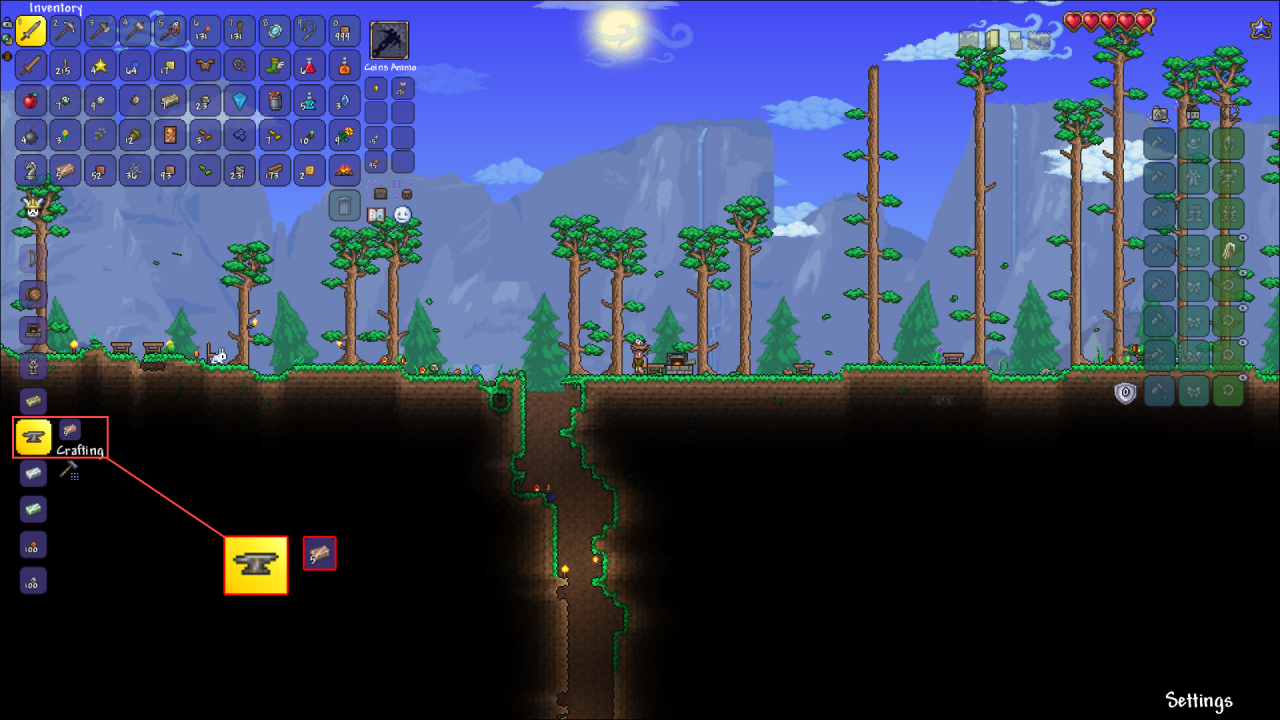 How To Set a Spawn Point in Terraria