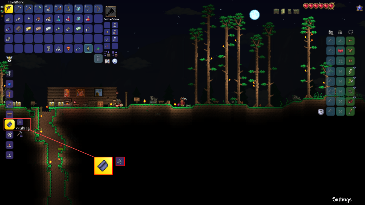 How To Set a Spawn Point in Terraria