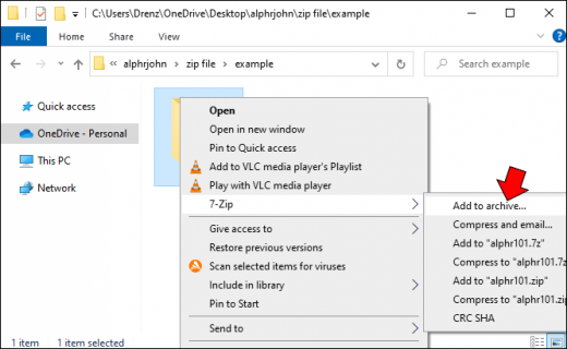How To Password Protect a Zip File in Windows