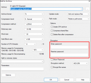 How To Password Protect a Zip File in Windows