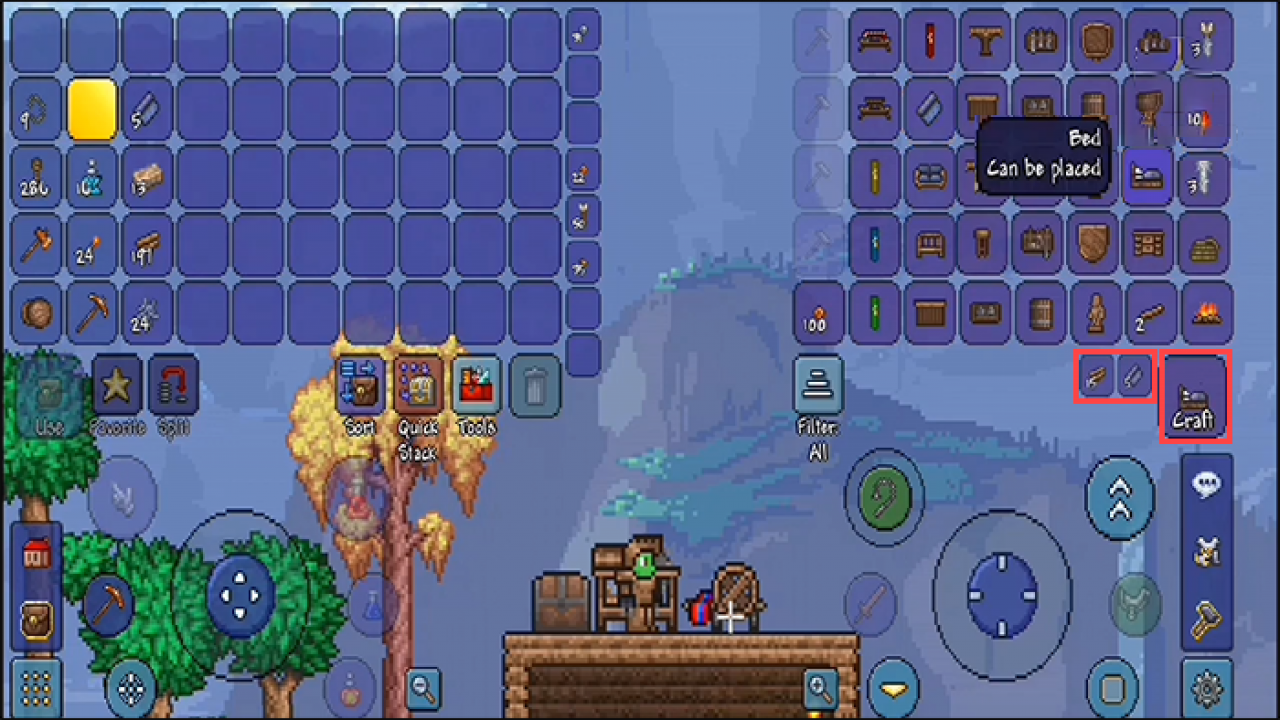 How To Set a Spawn Point in Terraria