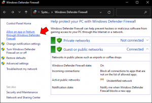 How To Turn Back On When Network Discovery Turned Off