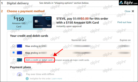 How To Use an Amex, Mastercard, or Visa Gift Card on Amazon
