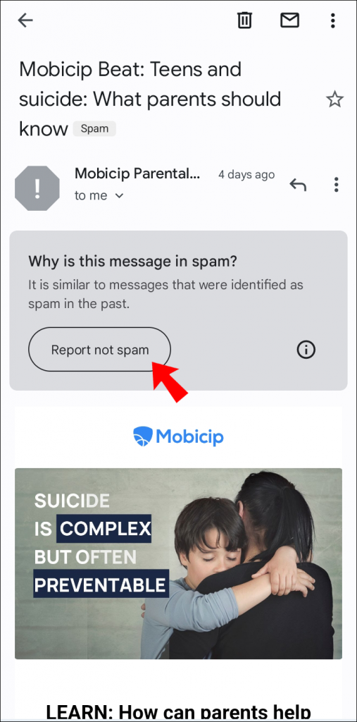 How to Stop Emails From Going to Spam in Gmail