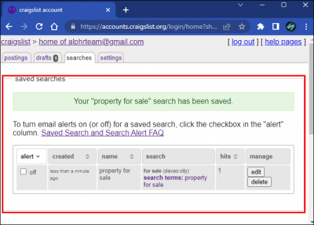 How To Setup Alerts for New Craigslist Posts