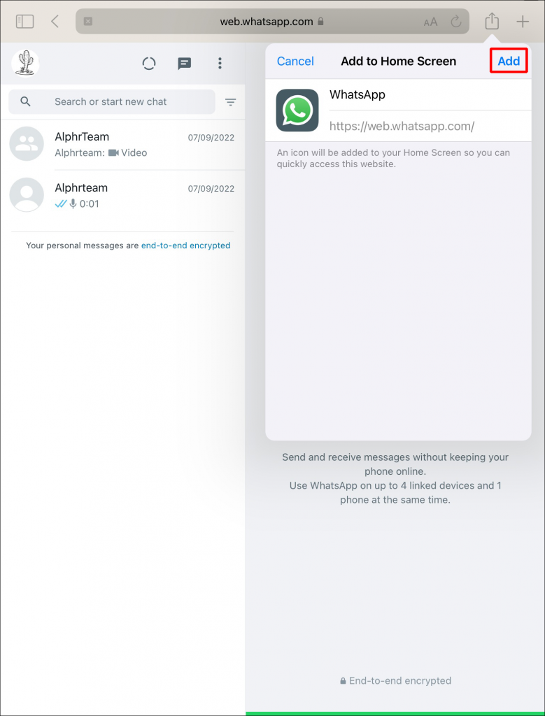 How to Use WhatsApp on an iPad