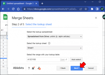 How To Merge Tabs in Google Sheets