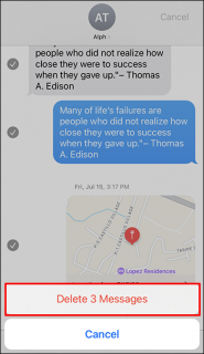 How to Delete Messages in iMessage
