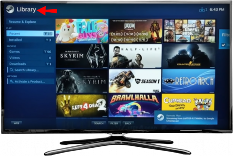 How To Stream Steam Games to a TV