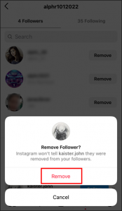 How To Remove a Follower From Seeing Your Account in Instagram
