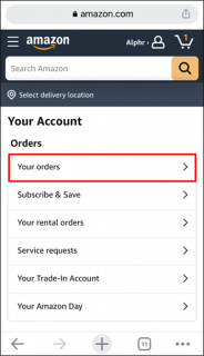 How To View Your Order History on Amazon