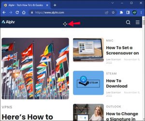How To Move a Window With a Keyboard