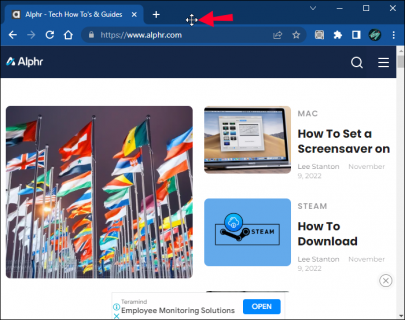 How To Move a Window With a Keyboard