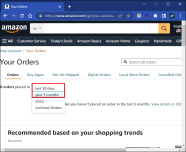 How To View Your Order History On Amazon