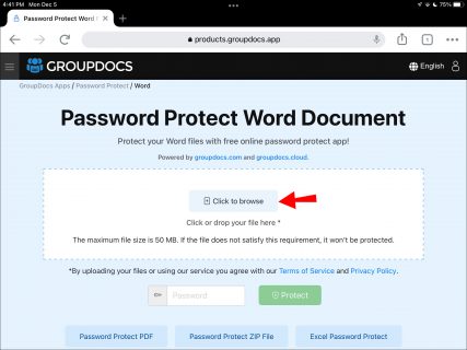 How to Password-Protect a Word Document