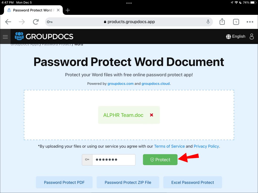 How to Password-Protect a Word Document