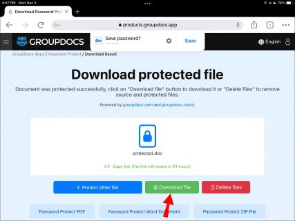 How to Password-Protect a Word Document