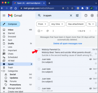 How to Stop Emails From Going to Spam in Gmail