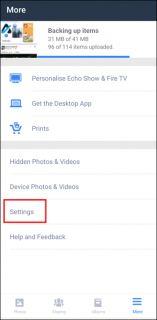 How to Turn On Amazon Photos Autosave Option