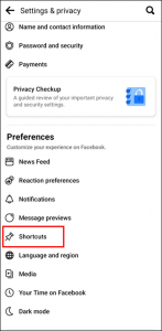How To Delete Facebook Shortcuts