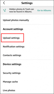 How to Turn On Amazon Photos Autosave Option