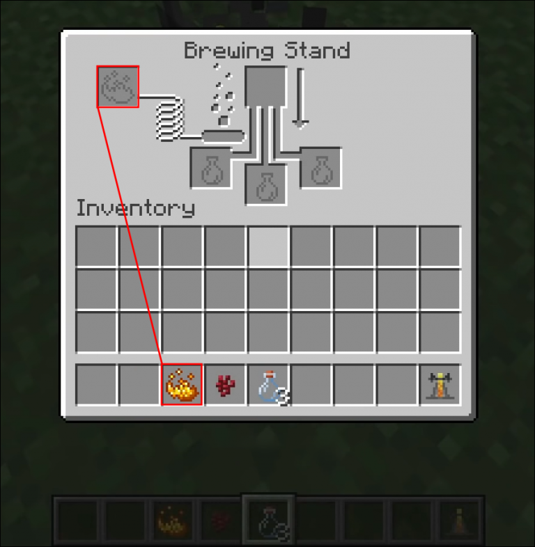 How To Create a Healing Potion in Minecraft