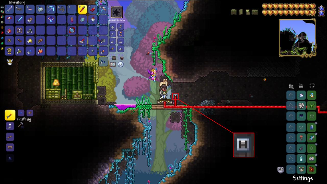 How To Use a Teleporter in Terraria