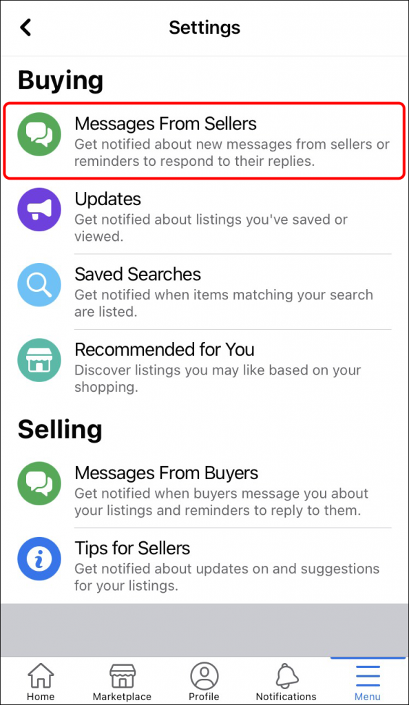 How To Setup Alerts in Facebook Marketplace