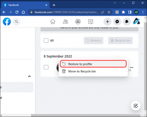 What Does Archiving Do in Facebook?