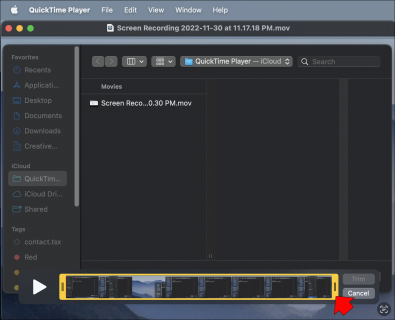 How To Stop Screen Recording in QuickTime