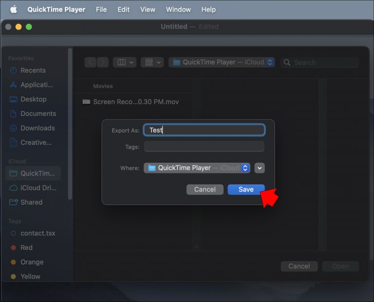 How To Stop Screen Recording in QuickTime