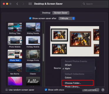 How To Set a Screensaver on a Mac