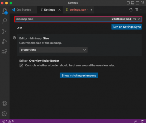 How To Disable Minimap in VSCode