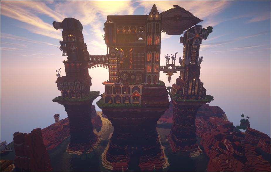 Minecraft Japanese Castle Schematics