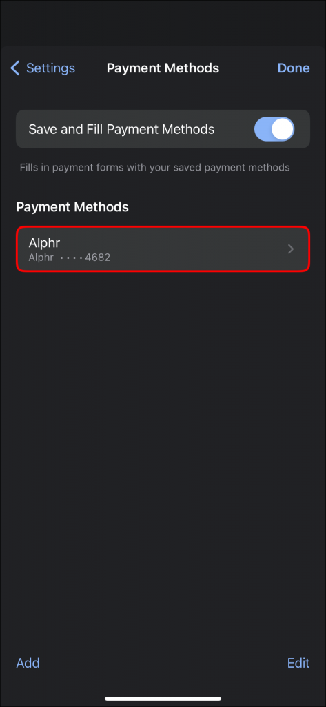 How To View Saved Credit Card Number in Chrome