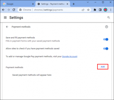 How To View Saved Credit Card Number in Chrome