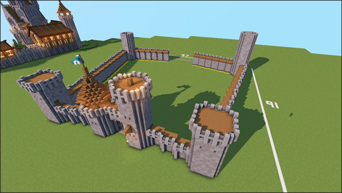 Minecraft Medieval Castle