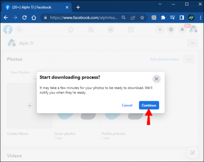 How To Download a Photo Album in Facebook