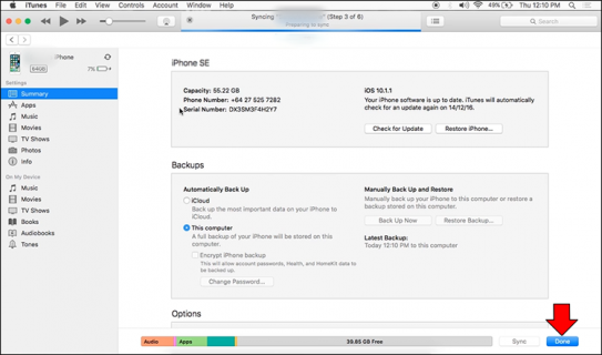 How To Backup an iPhone With a Broken Screen
