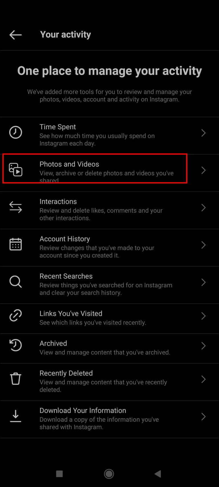 How to Batch Archive Instagram Posts