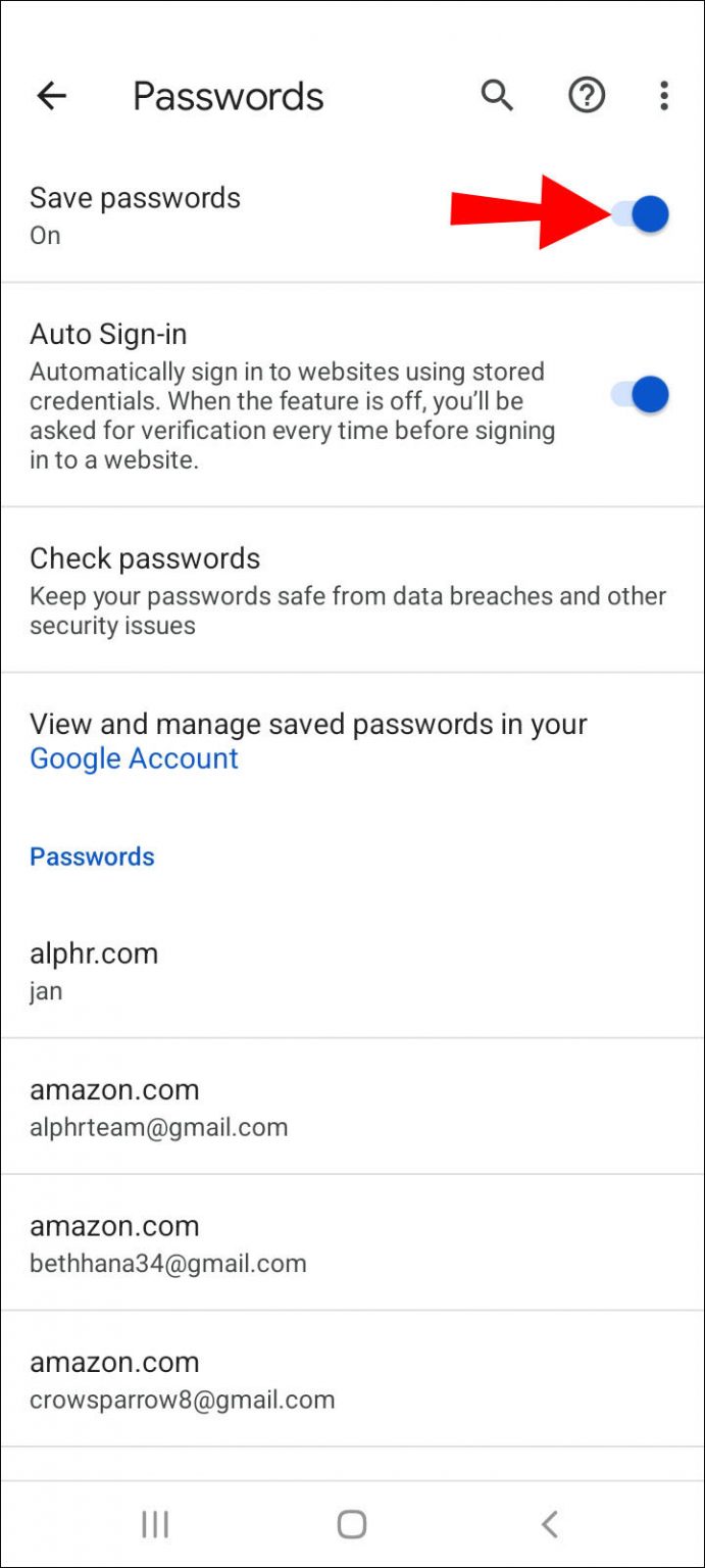 How To Stop Chrome Asking to Save a Password
