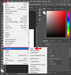 How to Batch Edit in Photoshop
