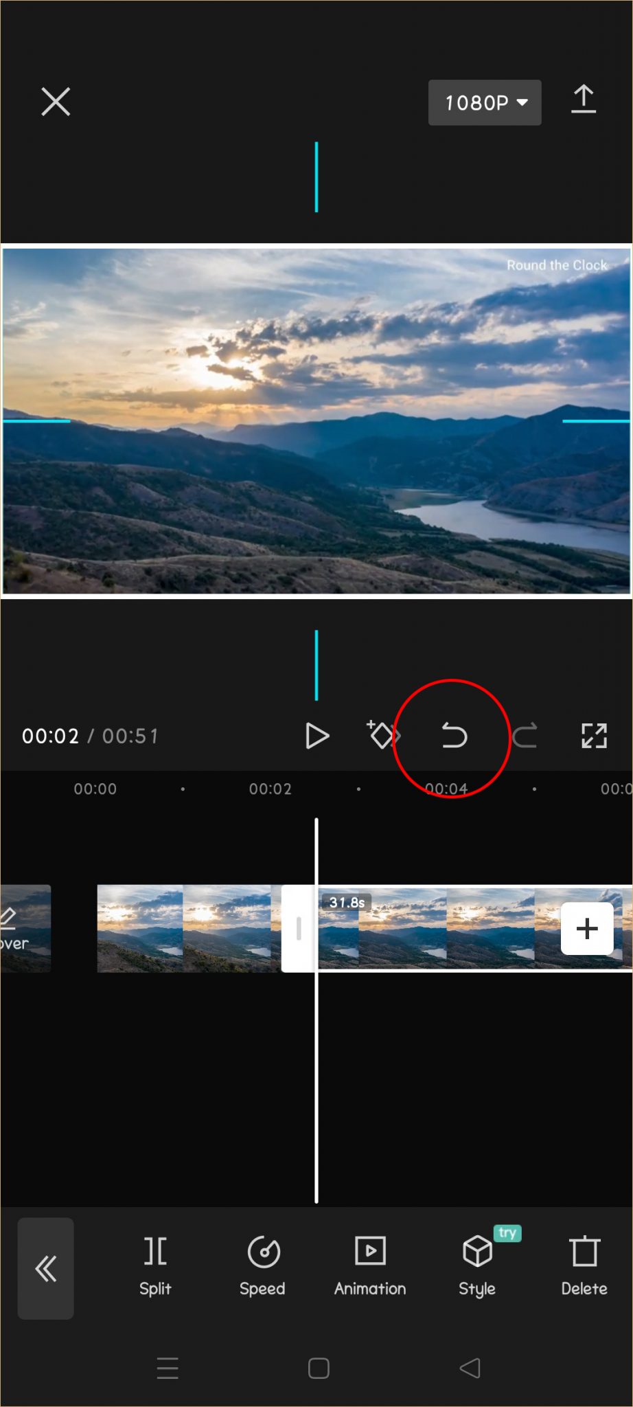 How To Remove a Split in CapCut