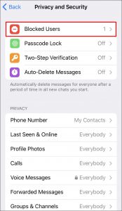 How to Block Someone in Telegram