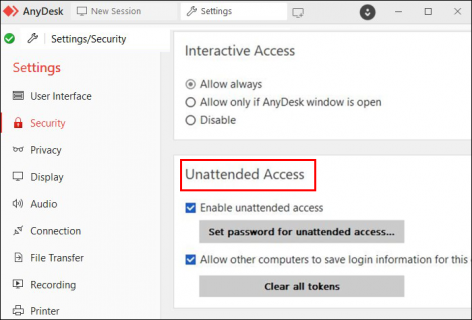 How to Change the AnyDesk Password